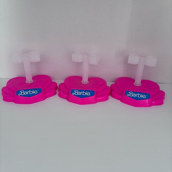 Mattel | Toys | Barbie Doll Stands Make Me Pretty Doll Stands Set Of 3 ...